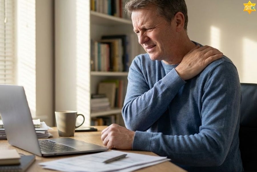 Công dụng của huyệt Bỉnh Phong trị đau vai gáy hiệu quả