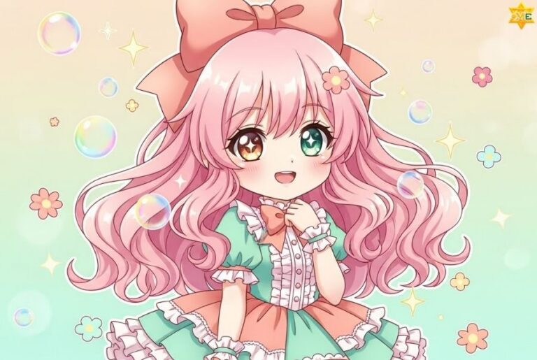 Cách Vẽ Người Anime Chibi Nữ Siêu Dễ Thương & Đơn Giản Từng Bước